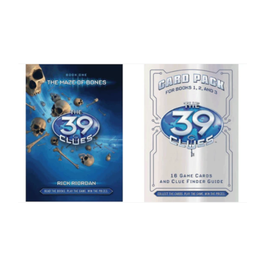 The 39 Clues, Book 1: The Maze of Bones with a Bonus Extra Card Pack ...